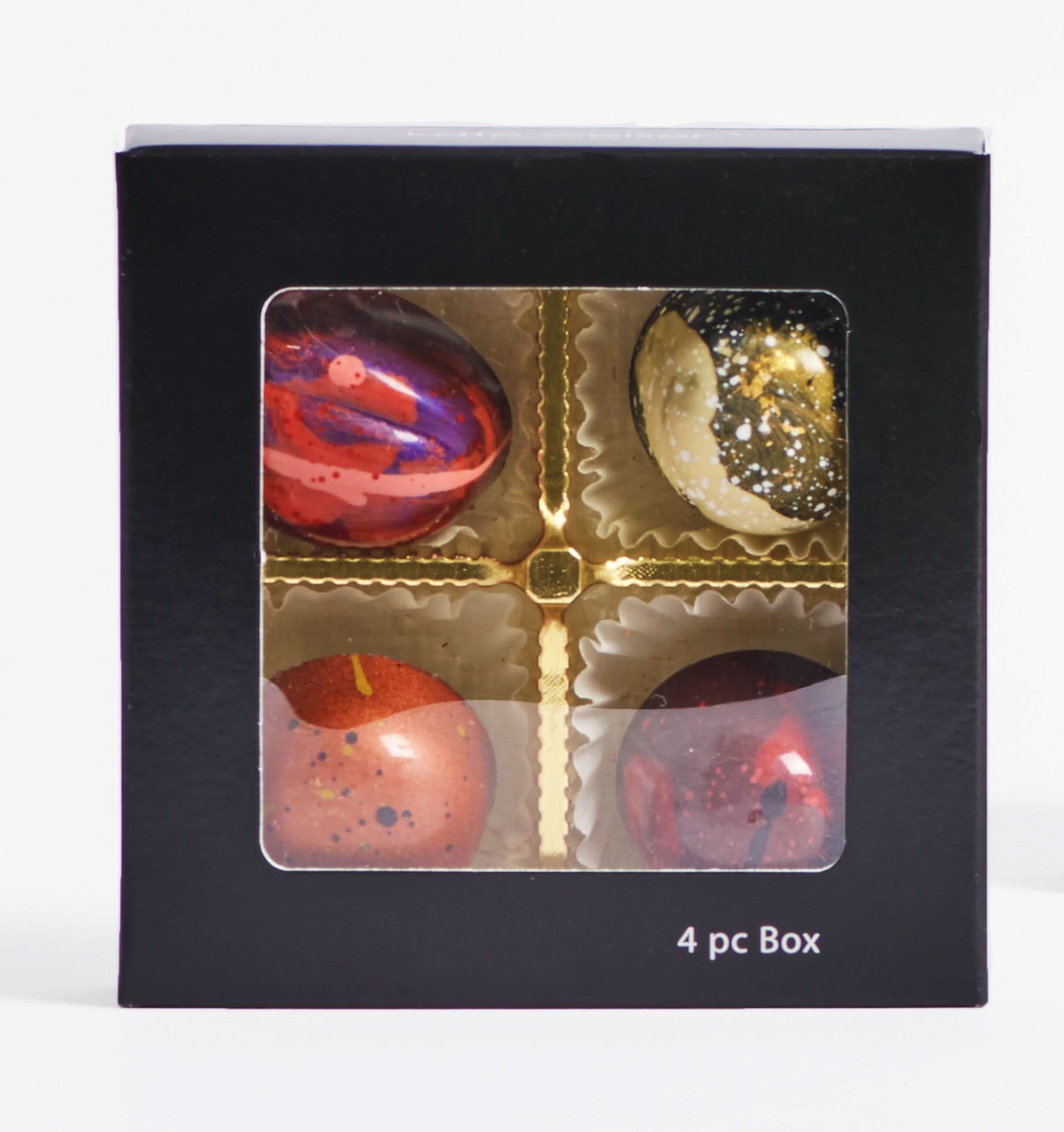 Kate Weiser Red Wine Inspired Chocolate Bonbon Box | 4 piece hanging ...