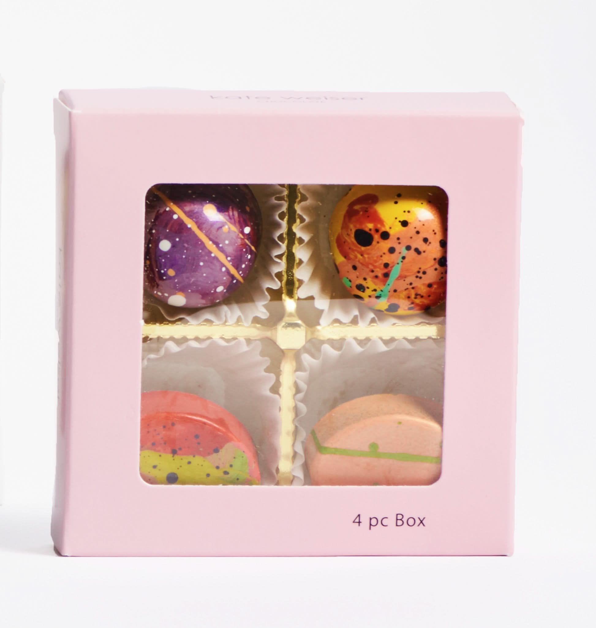 Kate Weiser Rosé Wine Inspired Chocolate Bonbon Box | 4 piece hanging ...