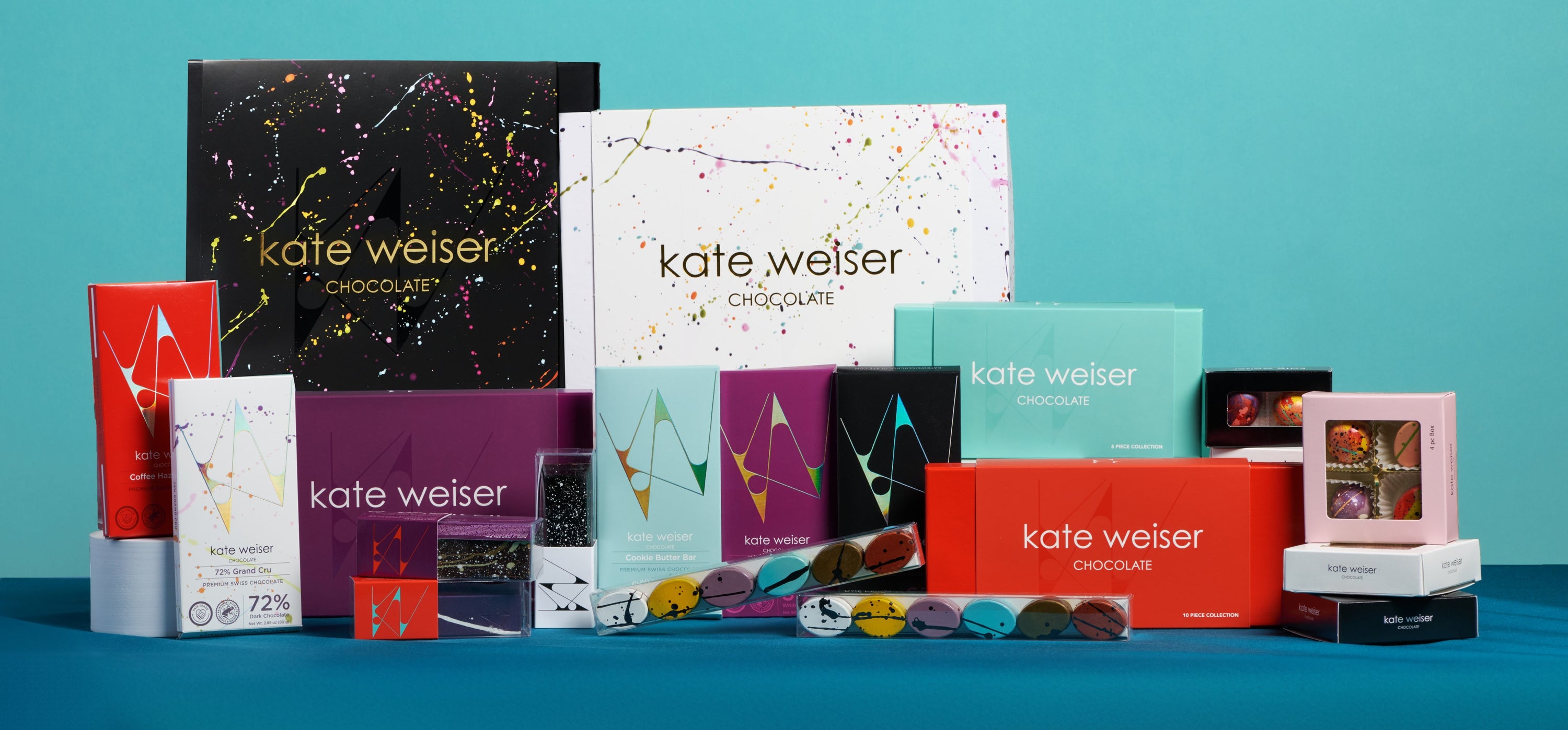 Kate Weiser Chocolate | Hand-Painted Artisan Chocolates